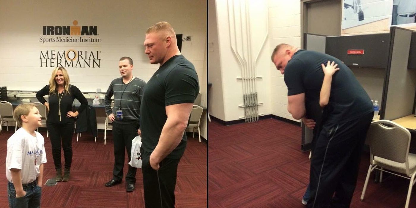 13 Times Brock Lesnar Proved He's A Nice Guy In Real Life