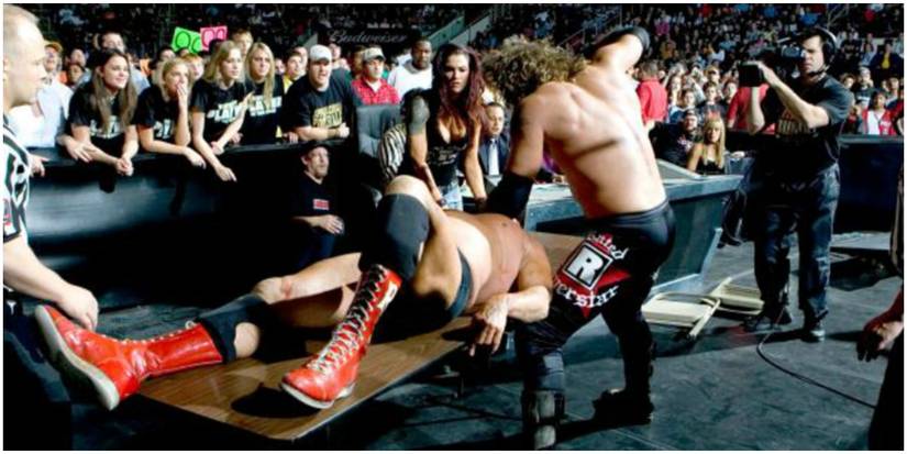 Revisiting Edge's Hilarious Ric Flair Impersonation On WWE RAW