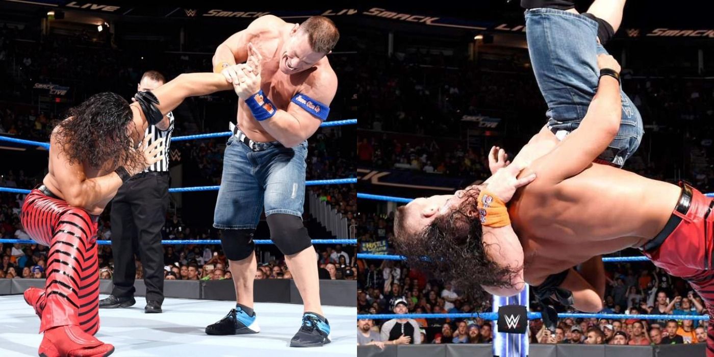 10 Times Wrestlers Checked On Their Opponents After Scary Bumps