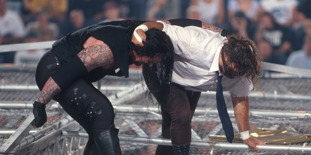 Why Mick Foley Jumped Off The Hell In A Cell In WWE, Explained