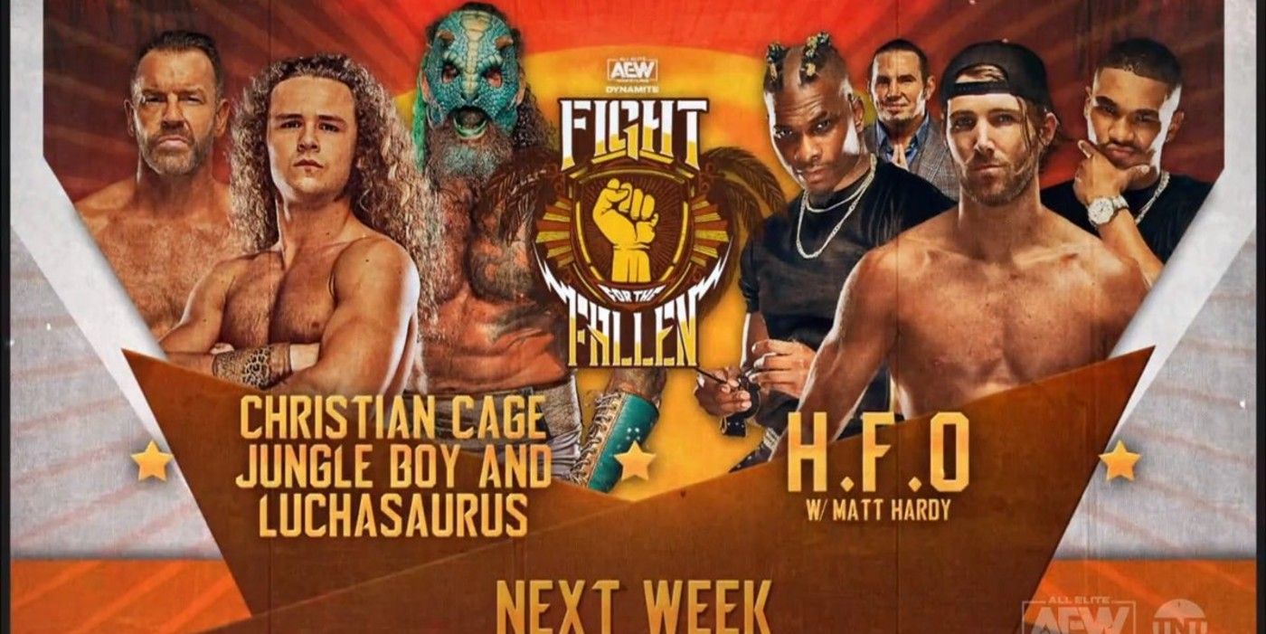AEW Fight For The Fallen 2021 Guide: Match Card, Predictions