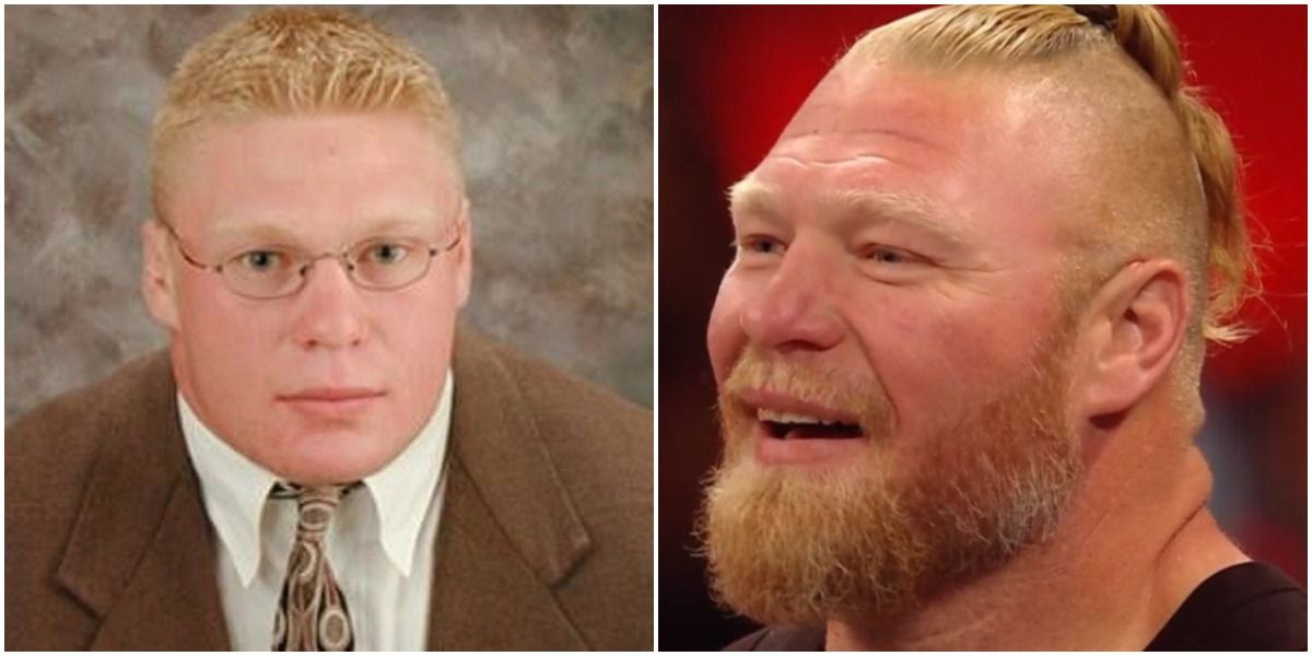 Brock Lesnar With A Beard & 9 Other Rare Pictures Of WWE's Beast