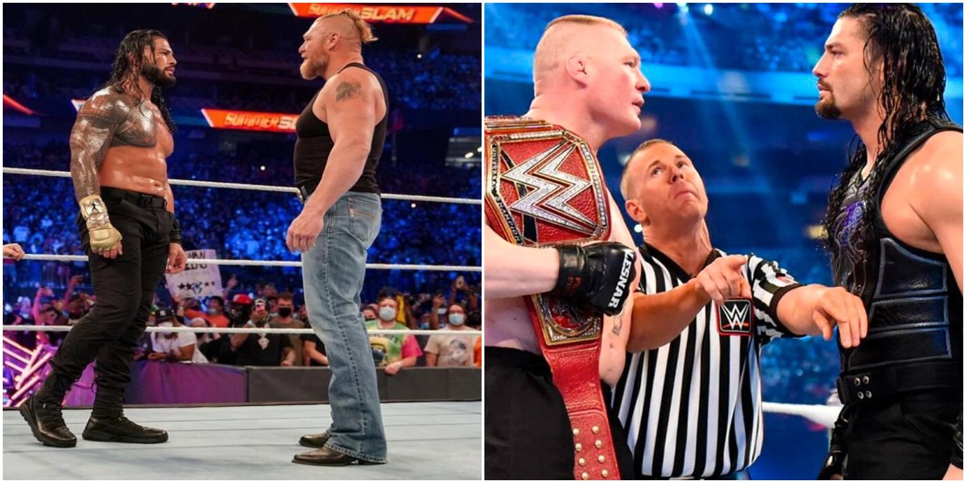 Finally, A Roman Reigns vs Brock Lesnar Match Finally Has Prper Hype ...