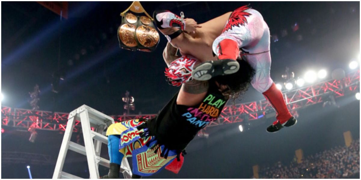 10 Scariest Ladder Match Bumps Fans Will Never Forget