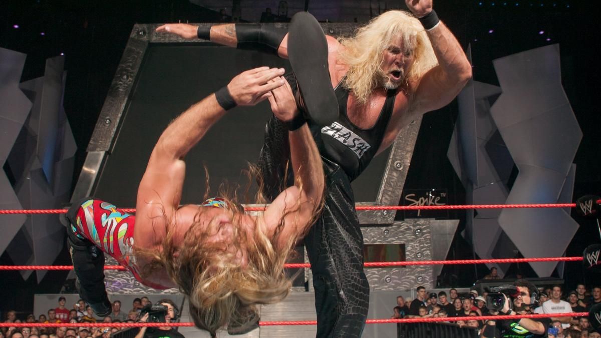 13 WWE Matches Where A Wrestler's Hair Was On The Line