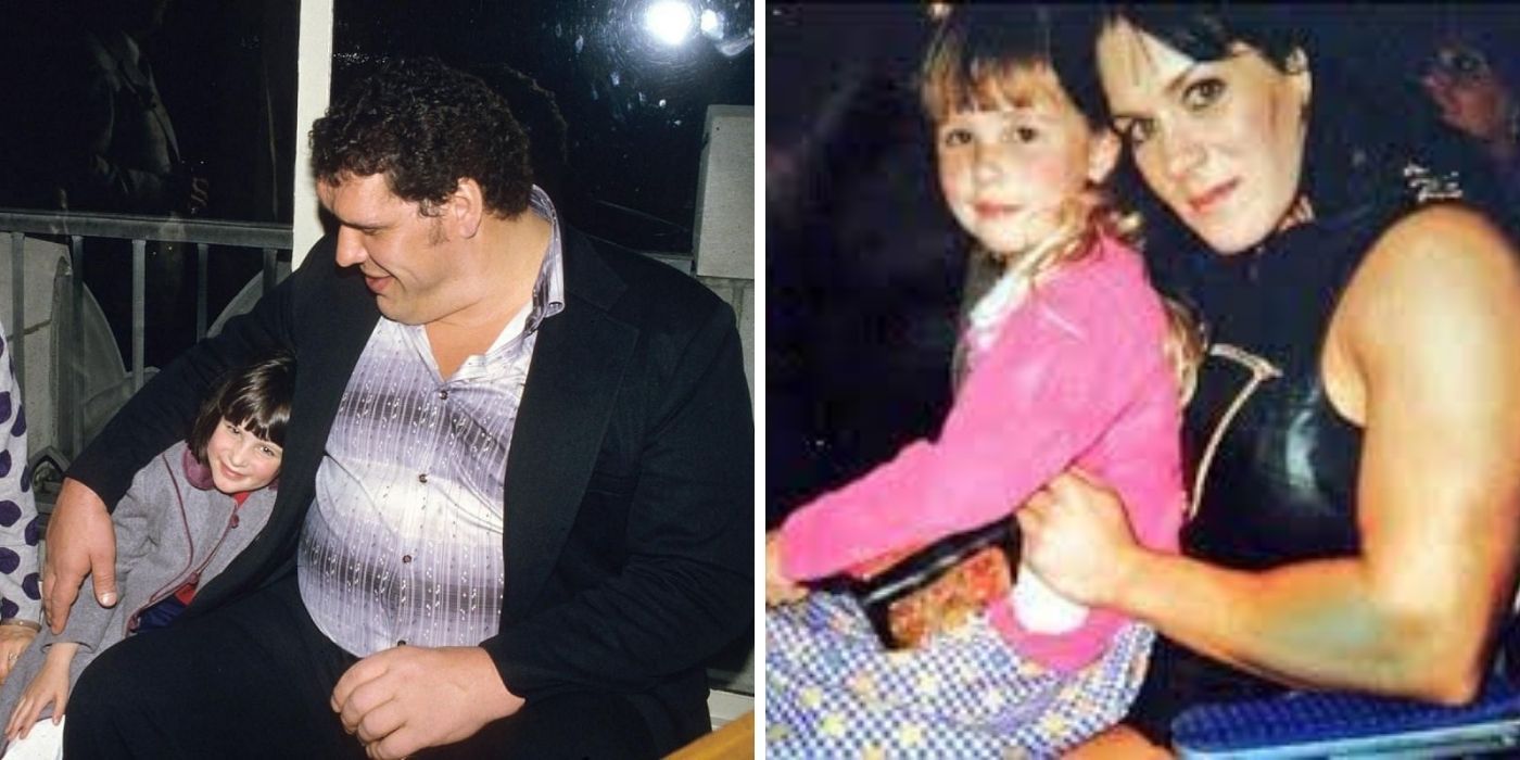 8 Photos Of WWE Wrestlers As Kids With Legends
