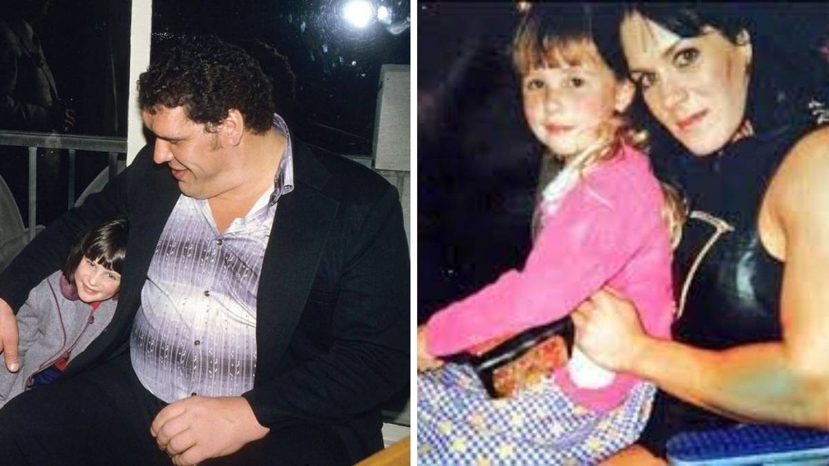 8 Photos Of WWE Wrestlers As Kids With Legends