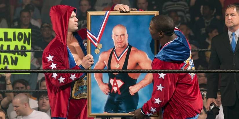 Every Major Kurt Angle Vs Brock Lesnar Match, Ranked