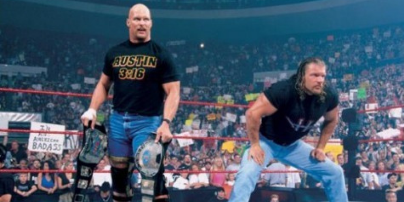 The Story Of Triple H Saving Steve Austin From A Rowdy WWE Fan, Explained