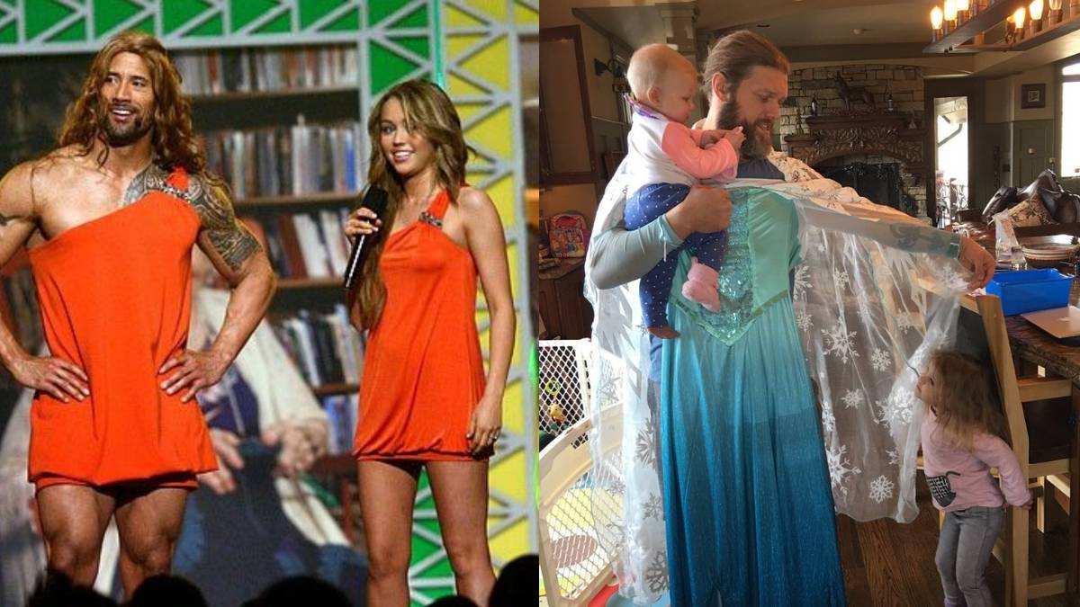 8 Times Male Wrestlers Cosplayed As Females