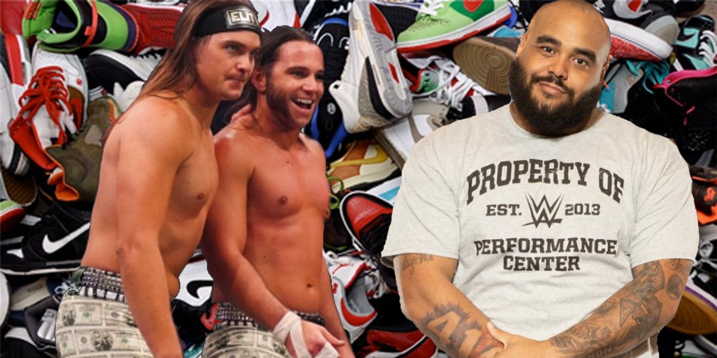 WWE's Top Dolla Takes Young Bucks Sneaker Beef To A New Level By ...