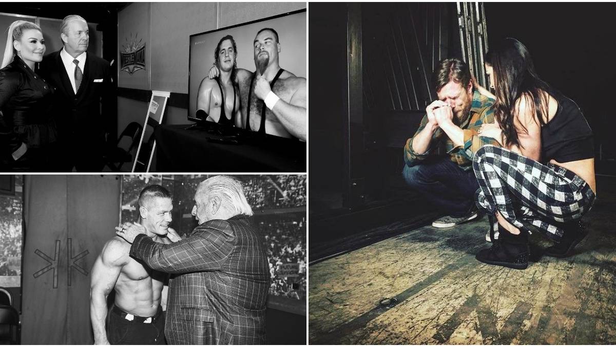 10 Emotional WWE Backstage Pics Fan Needs To See