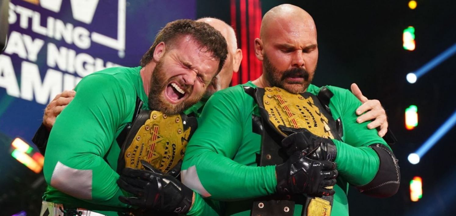 FTR As Luchador Tag Team Champions Is Perfect AEW Booking