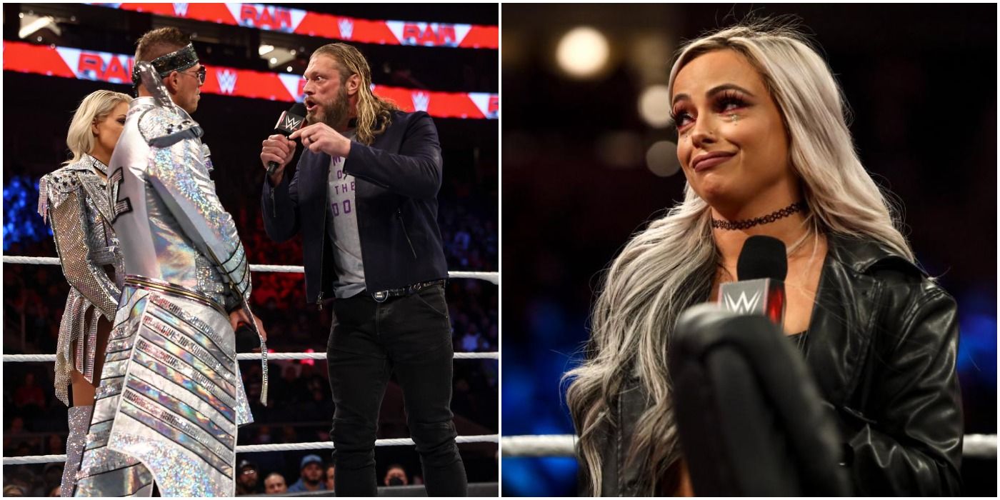 Edge And Liv Morgan Reference WWE Releases On Raw
