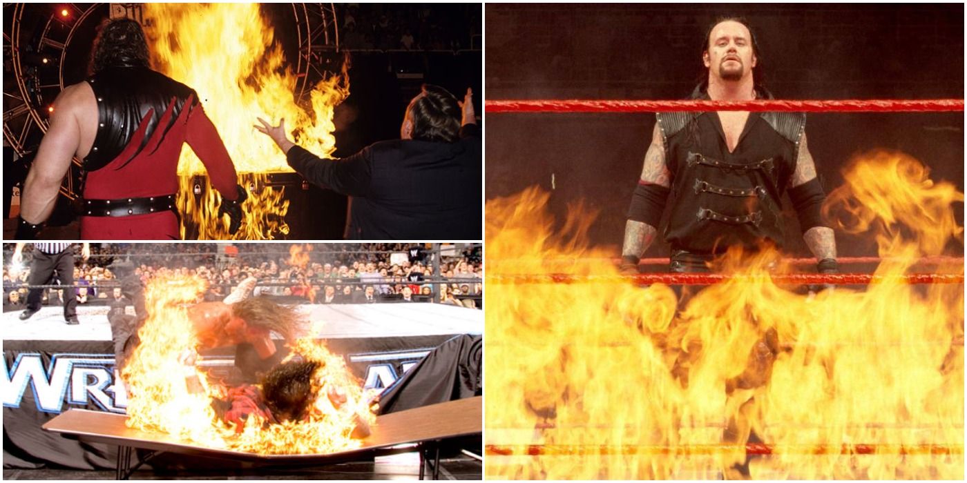 10 Most Memorable Uses Of Fire In Pro Wrestling History