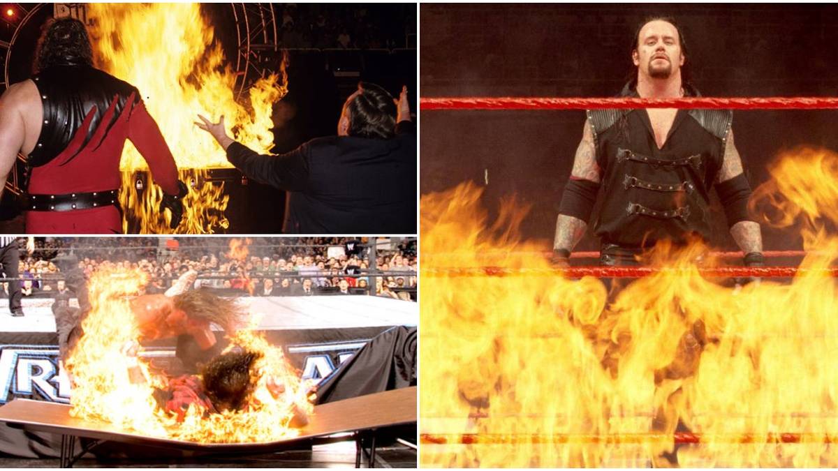 10 Most Memorable Uses Of Fire In Pro Wrestling History