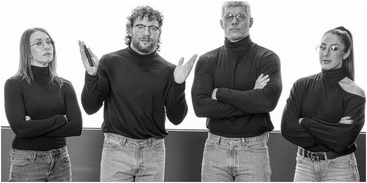 10 Hilarious Photos Of AEW Wrestlers Outside Of The Ring