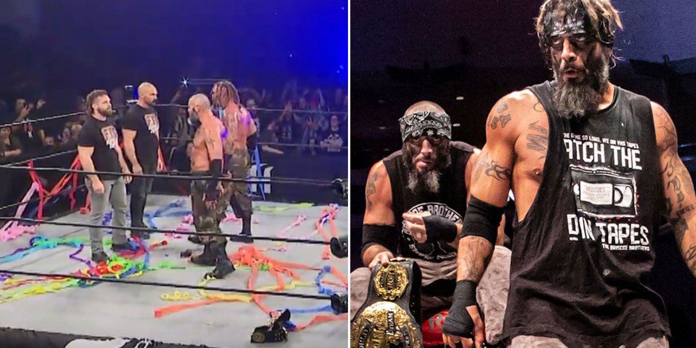 FTR Appears At ROH Final Battle, Teases AEW Feud With The Briscoes