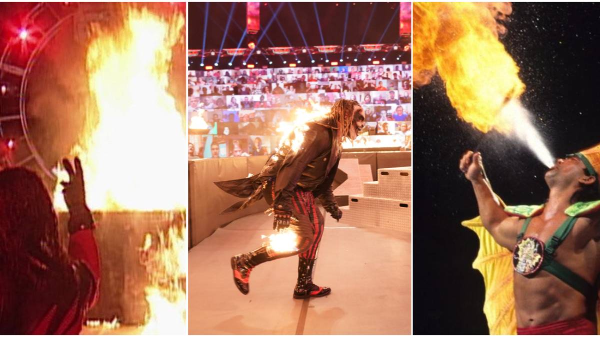 The History Of The Fireball In Wrestling, Explained