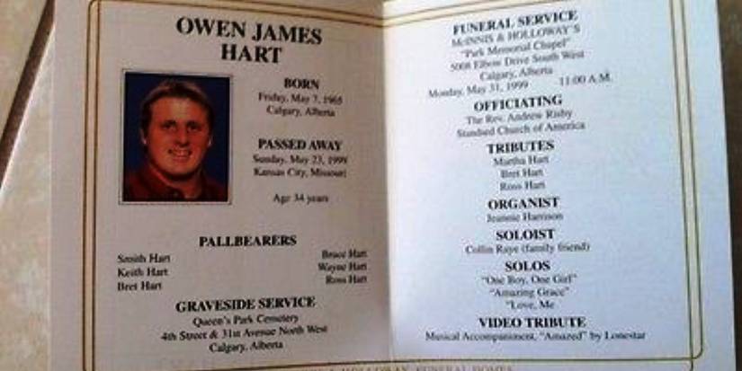 Everything To Know About Owen Hart's Funeral