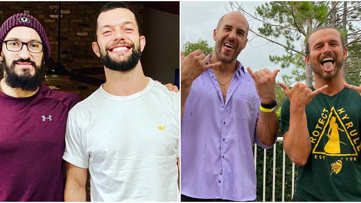 10 Pictures Of AEW & WWE Wrestlers Hanging Out In Real Life