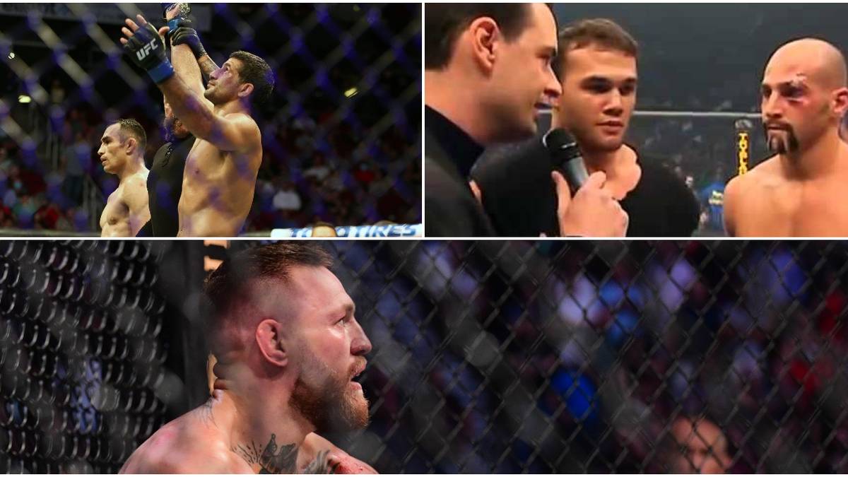 10 Weirdest Post-Fight Interviews In UFC History