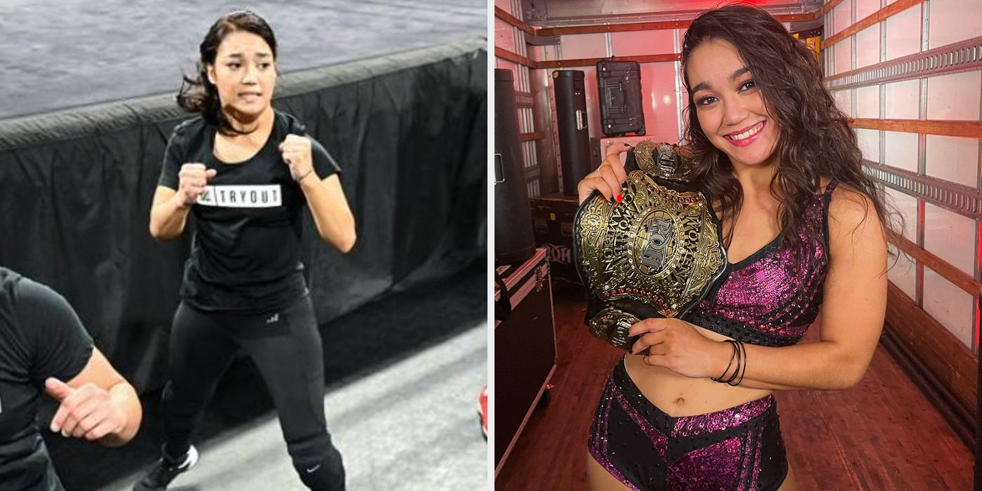 NXT Newcomer Roxanne Perez Celebrates In-Ring WWE Debut