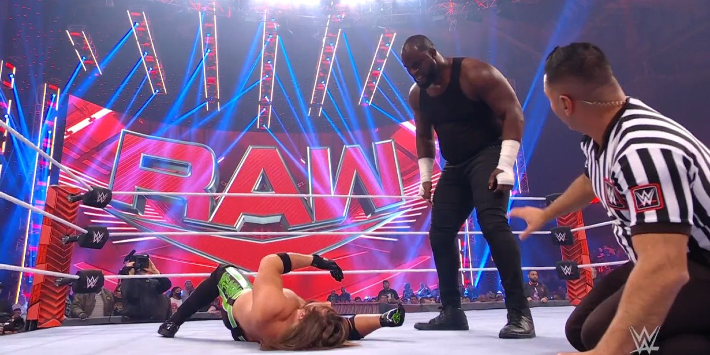 Omos Easily Defeats AJ Styles On Raw