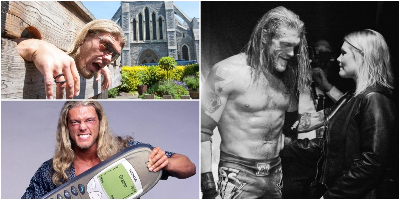 10 Pictures Of Edge Like You've Never Seen Him