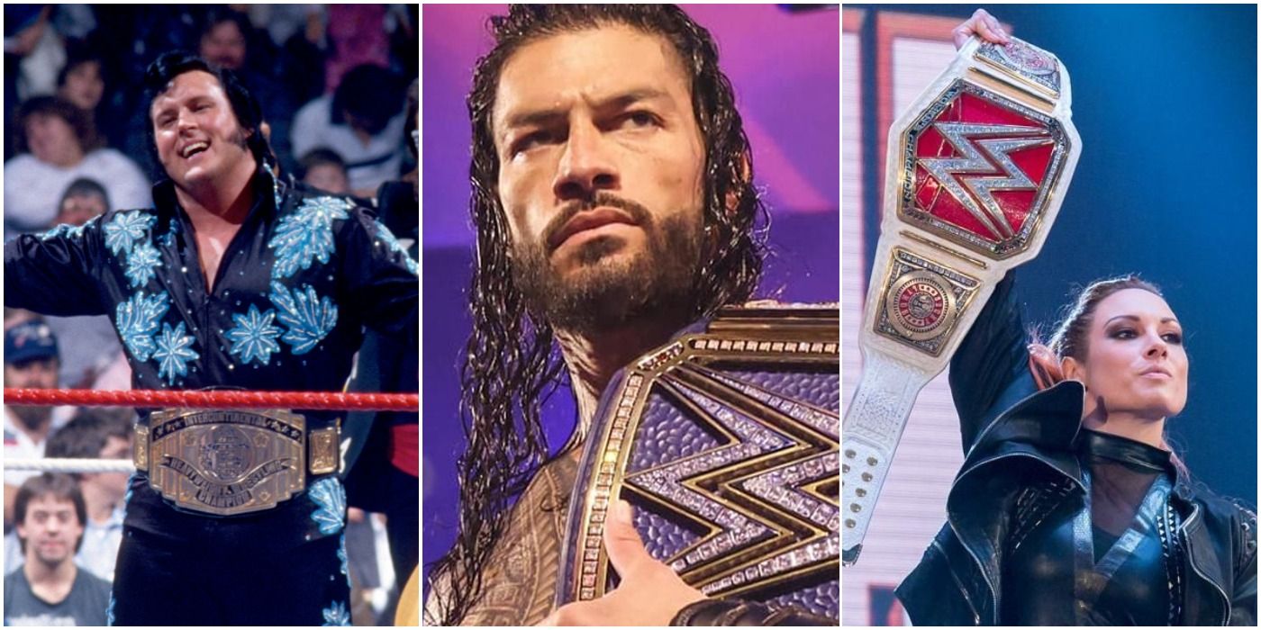 The Longest Reigning Champion Of Every Active Main Roster WWE Title