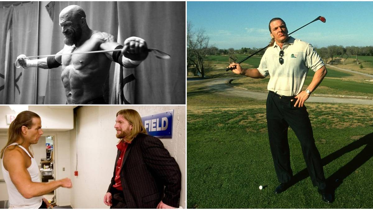 10 WWE Pictures Of Triple H Like You've Never Seen Him