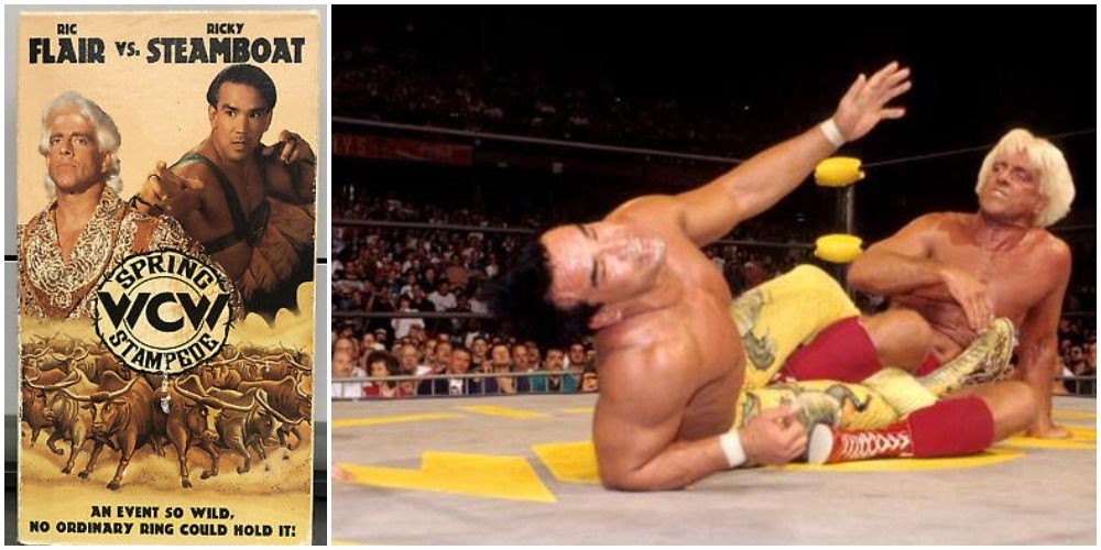 WCW's 1994 Ricky Steamboat Vs. Ric Flair Feud Is Overlooked