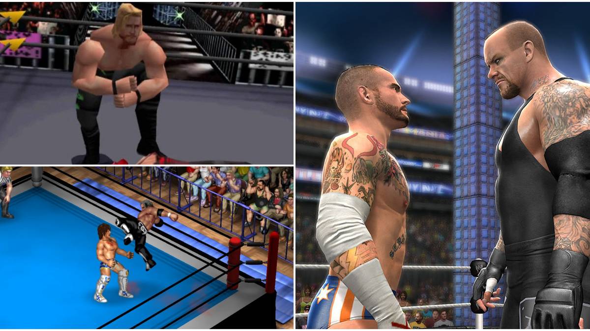 The 10 Wrestling Video Games With The Best Rosters