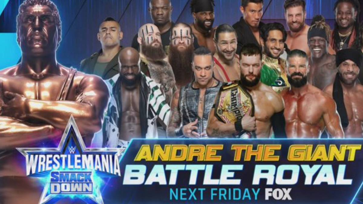 WWE Announces Andre The Giant Memorial Battle Royal For Next Week's ...