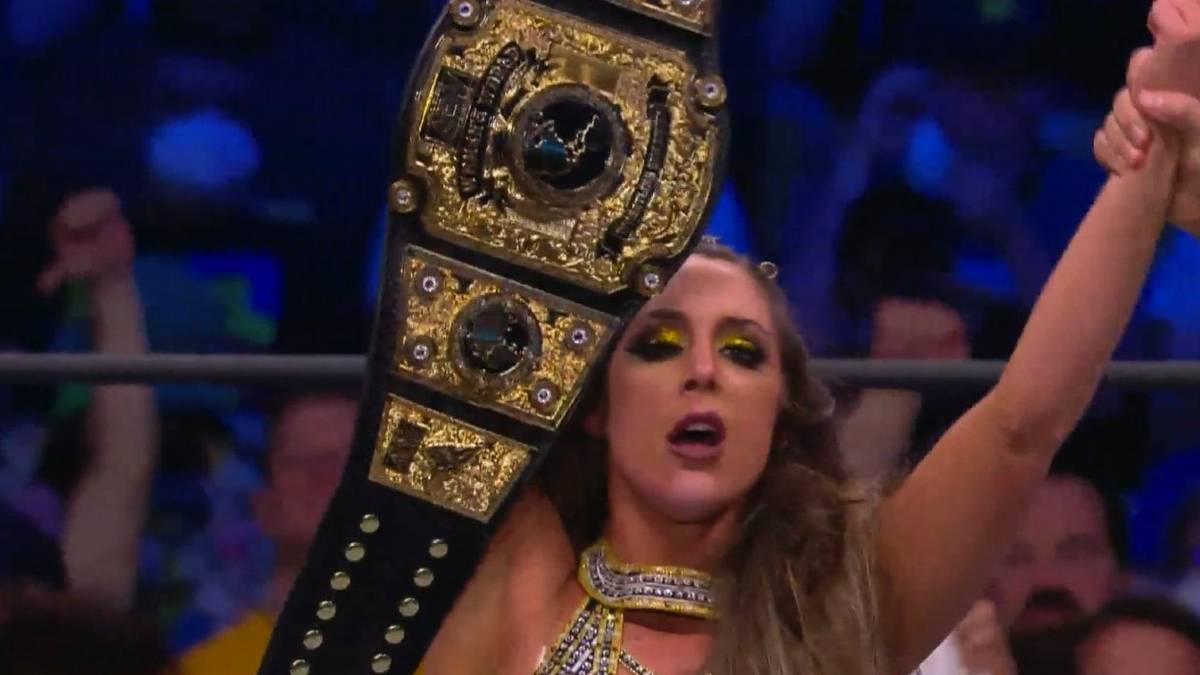 Britt Baker Debuts A New Women's Title At AEW Revolution