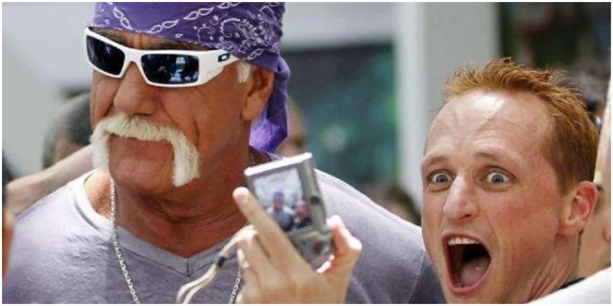 Hilarious Photos Of WWE Stars And Fans