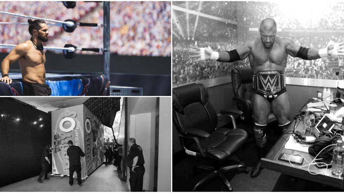 10 Behind-The-Scenes WrestleMania Pictures WWE Fans Have To See