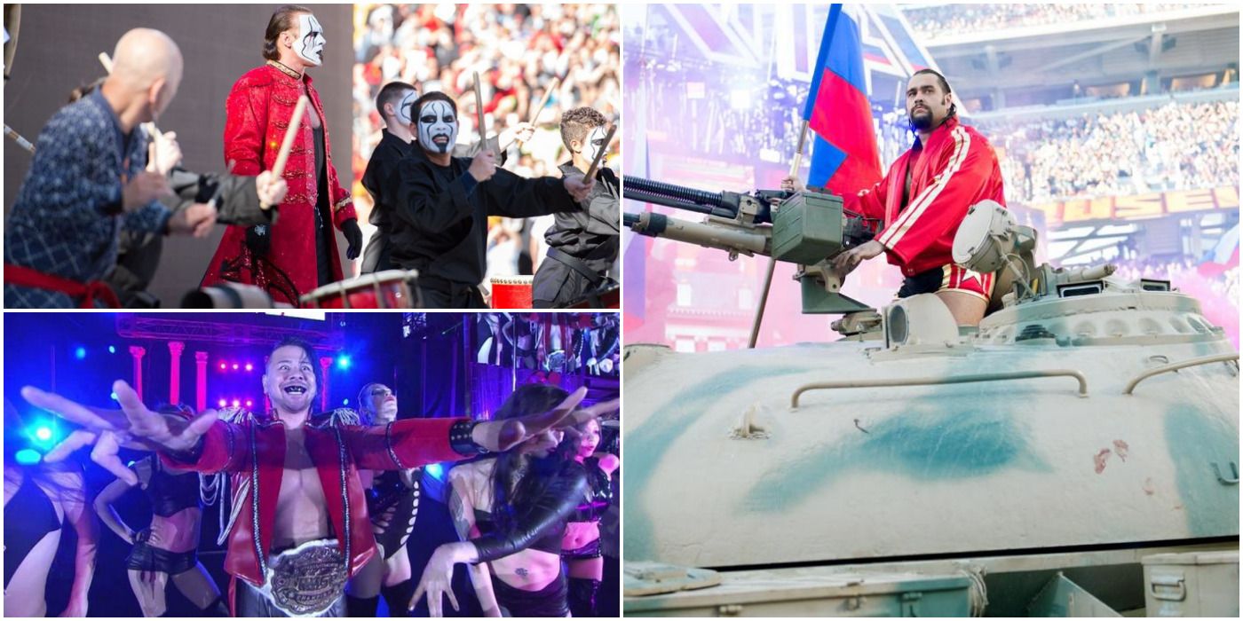 10 Times A Wrestler Got A Special Entrance & Lost