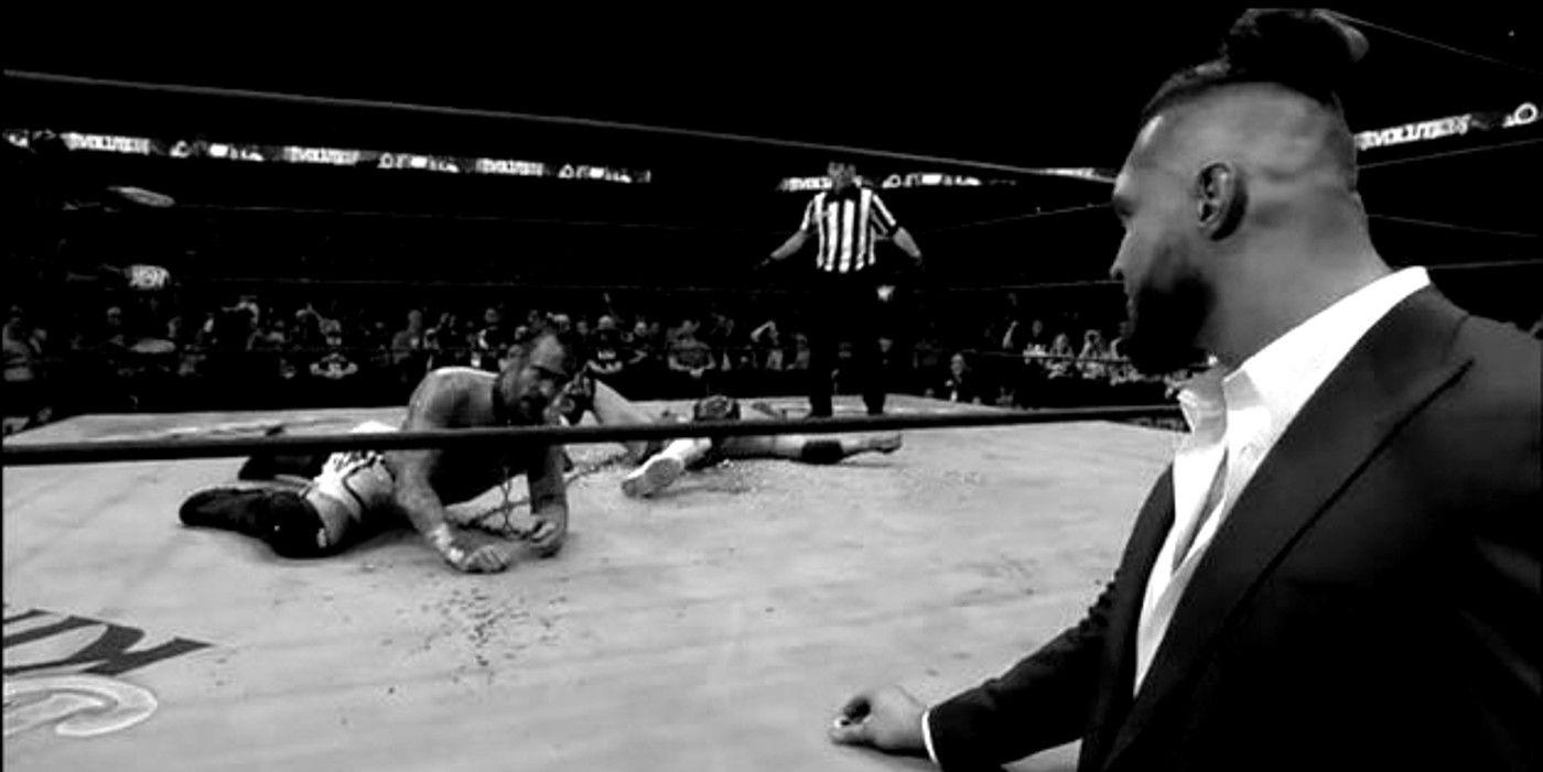 Wardlow Helps CM Punk End MJF At AEW Revolution