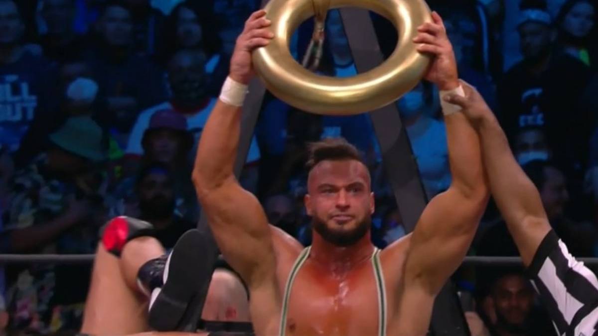 Wardlow Wins AEW's Face Of The Revolution Ladder Match