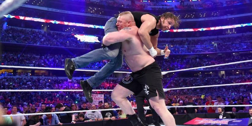 Jon Moxley's Real Life Heat With Brock Lesnar, Explained