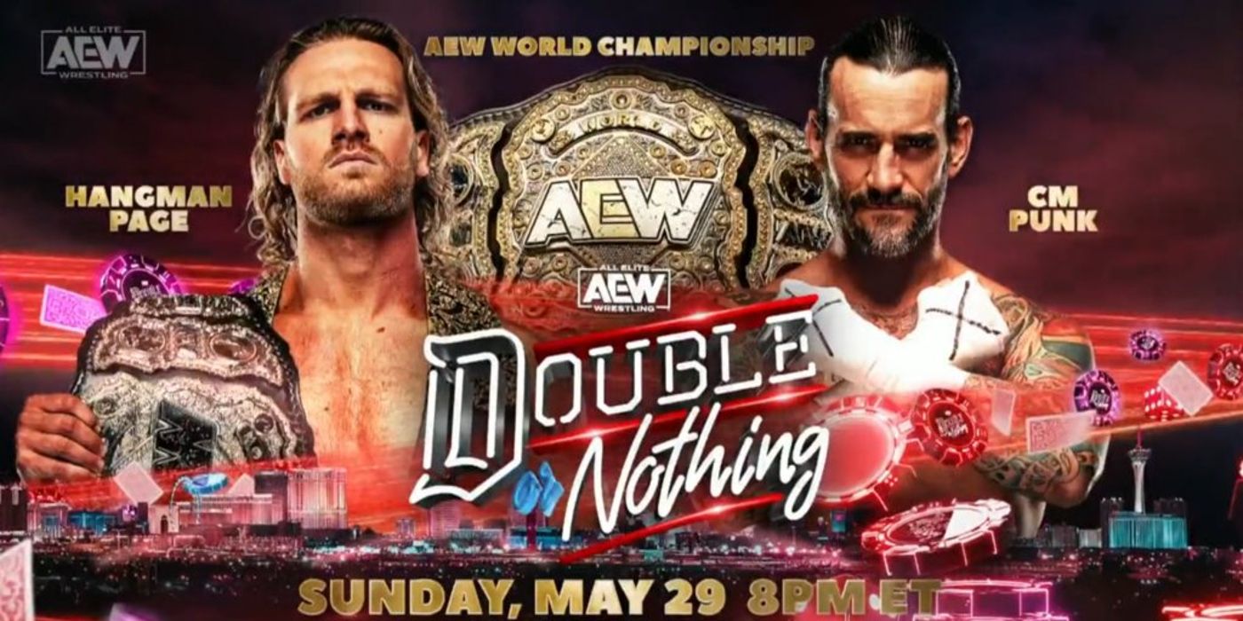 Hangman Page Set To Defend AEW Title Against CM Punk At Double Or Nothing