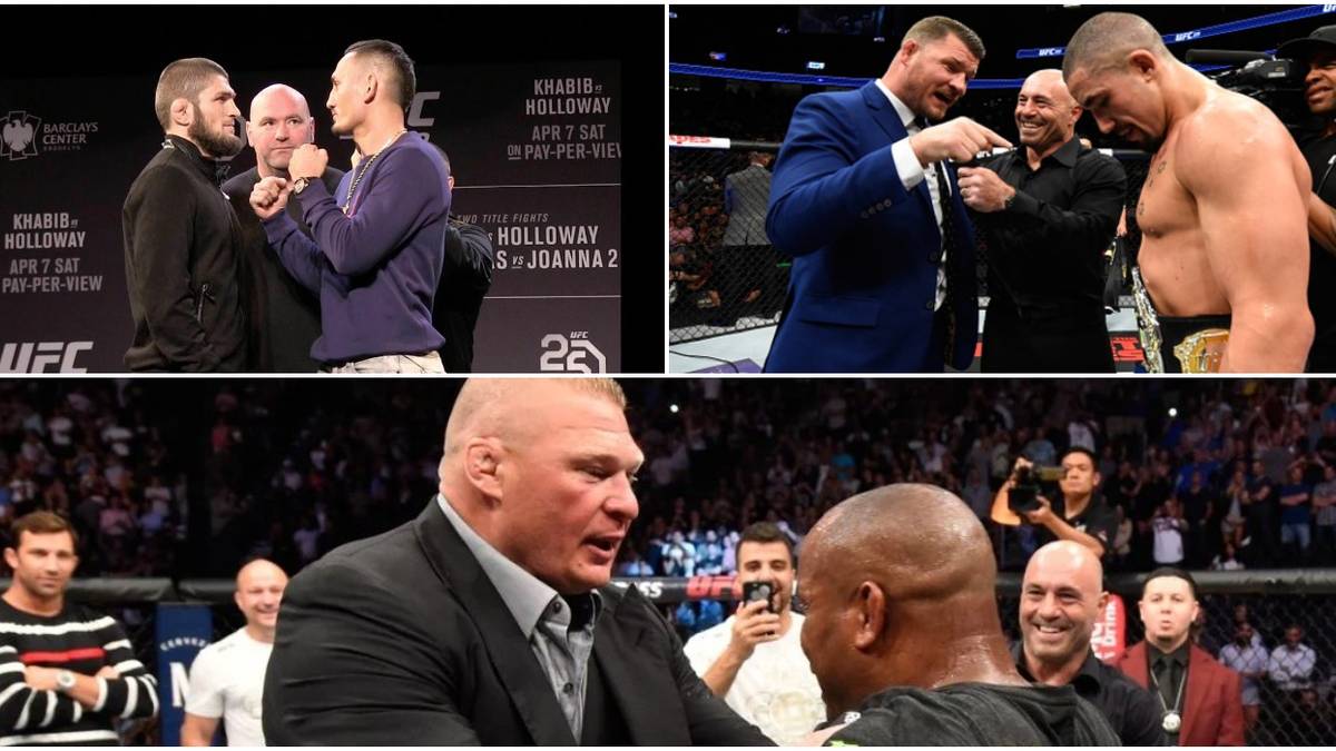 10 Memorable UFC Moments That Led To Nothing