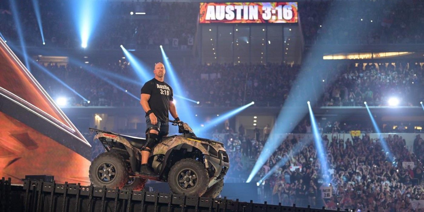 Stone Cold's WrestleMania Entrance Started At Exactly 3:16