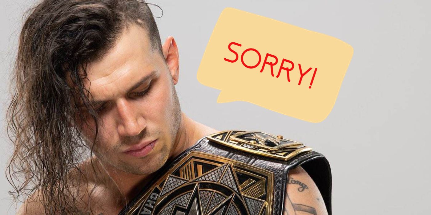 Nash Carter Apologizes For Controversial Photo That Cost Him His WWE Career