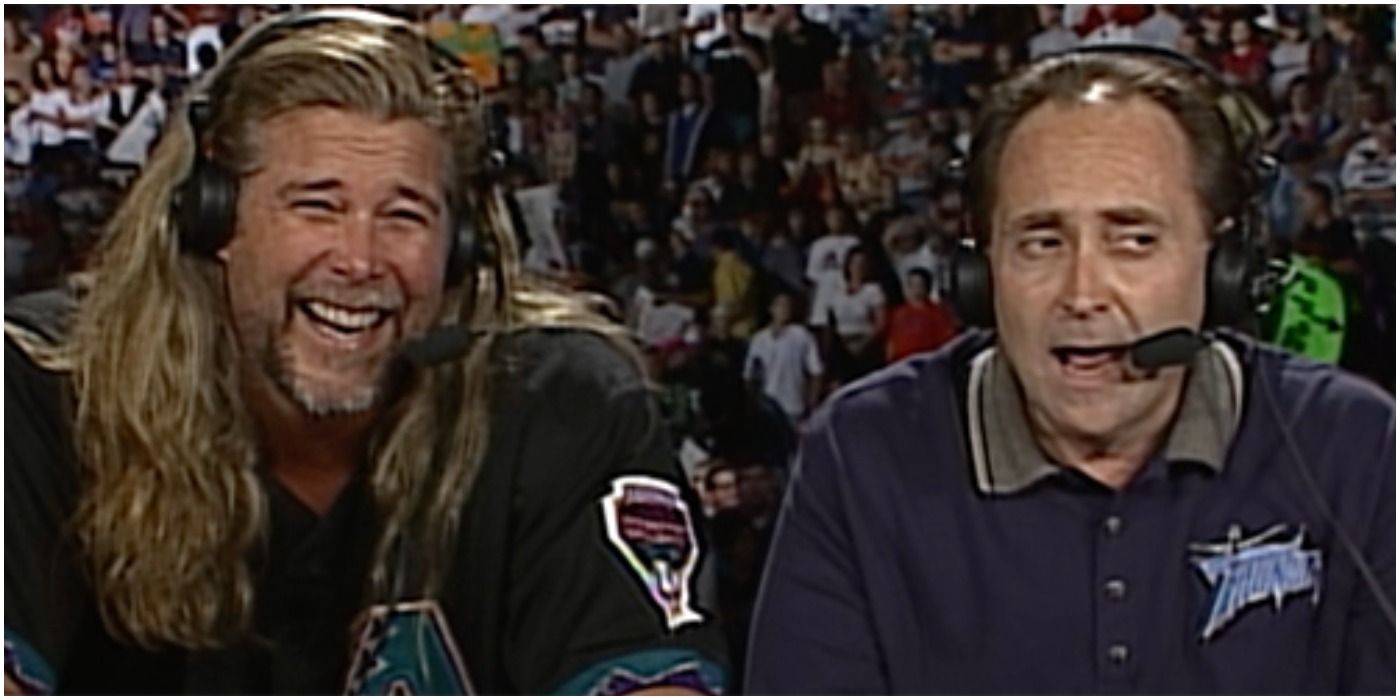 The Wild Episode Of WCW Thunder Where Kevin Nash Did Commentary