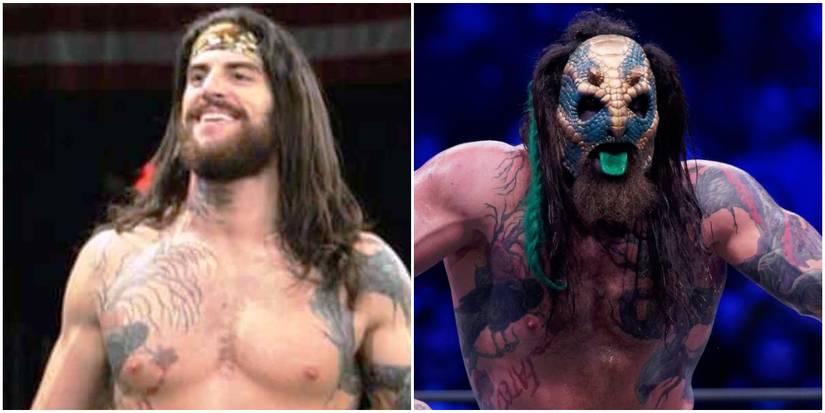 An Unmasked Luchasaurus Was Almost In This WWE Faction