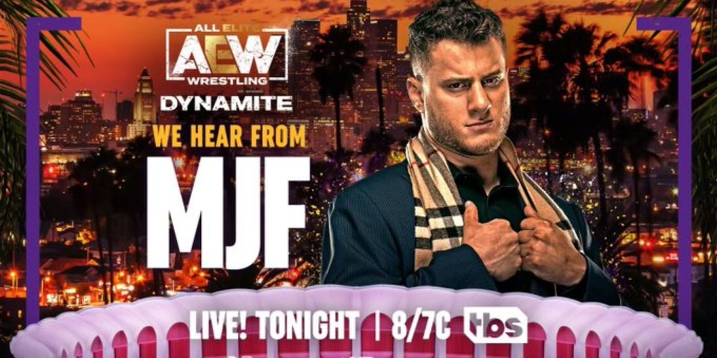 MJF To Appear And Cut Promo On Tonight's AEW Dynamite