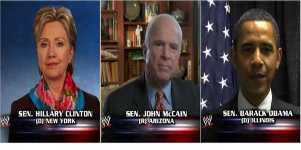 WWE's Weird History Of Parodying U.S. Presidents & Candidates