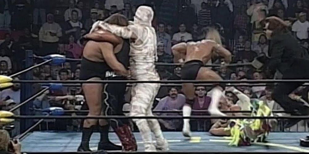 The Most Shocking WCW Moment Every Year Of The 1990s